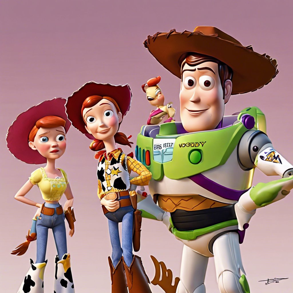 Toy Story Woodys little daughter Rosetta Fanart