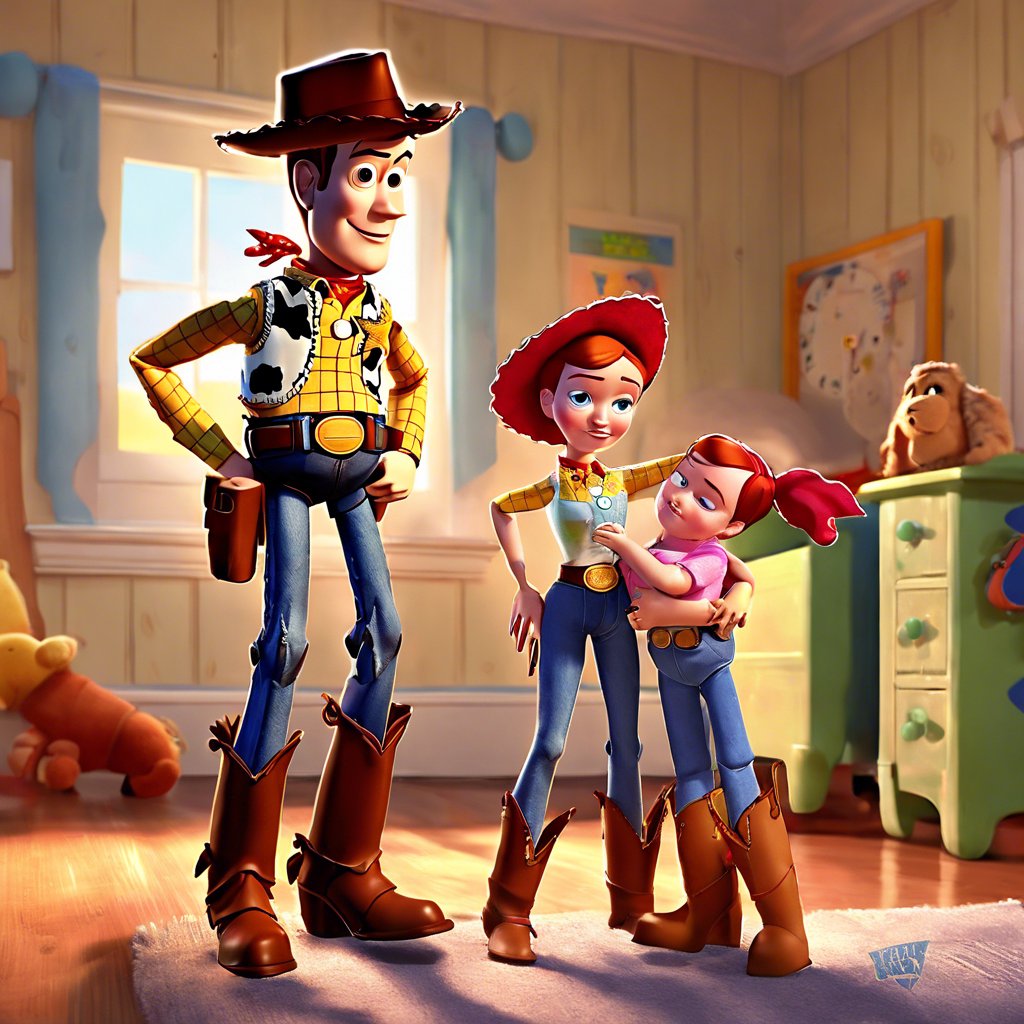 Toy Story Woodys little daughter Rosetta Fanart