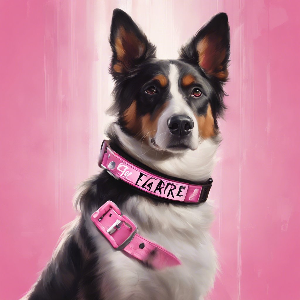 A picture of a dog’s collar Fanart