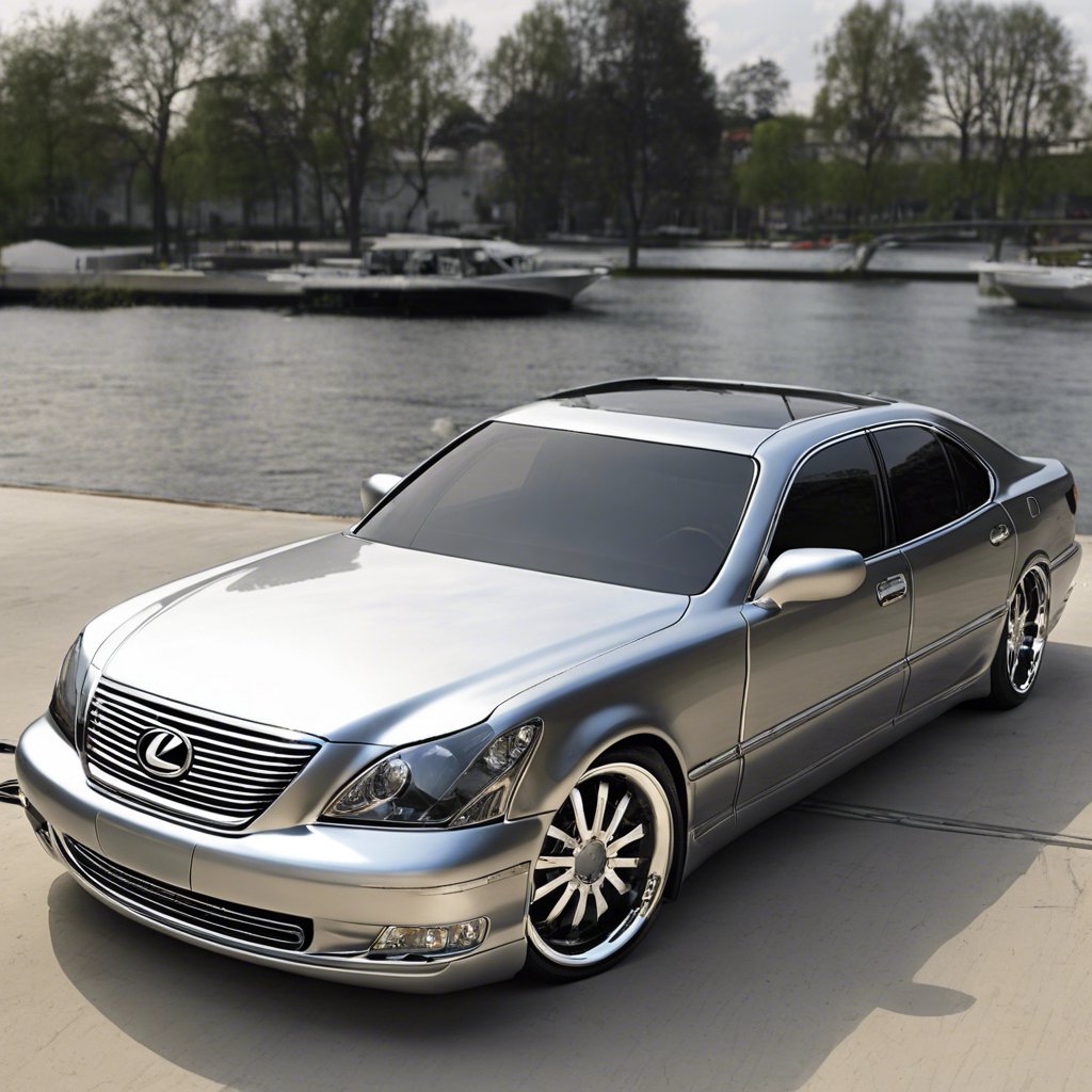 Silver Lexus ls430 vip deluxe | Fanart