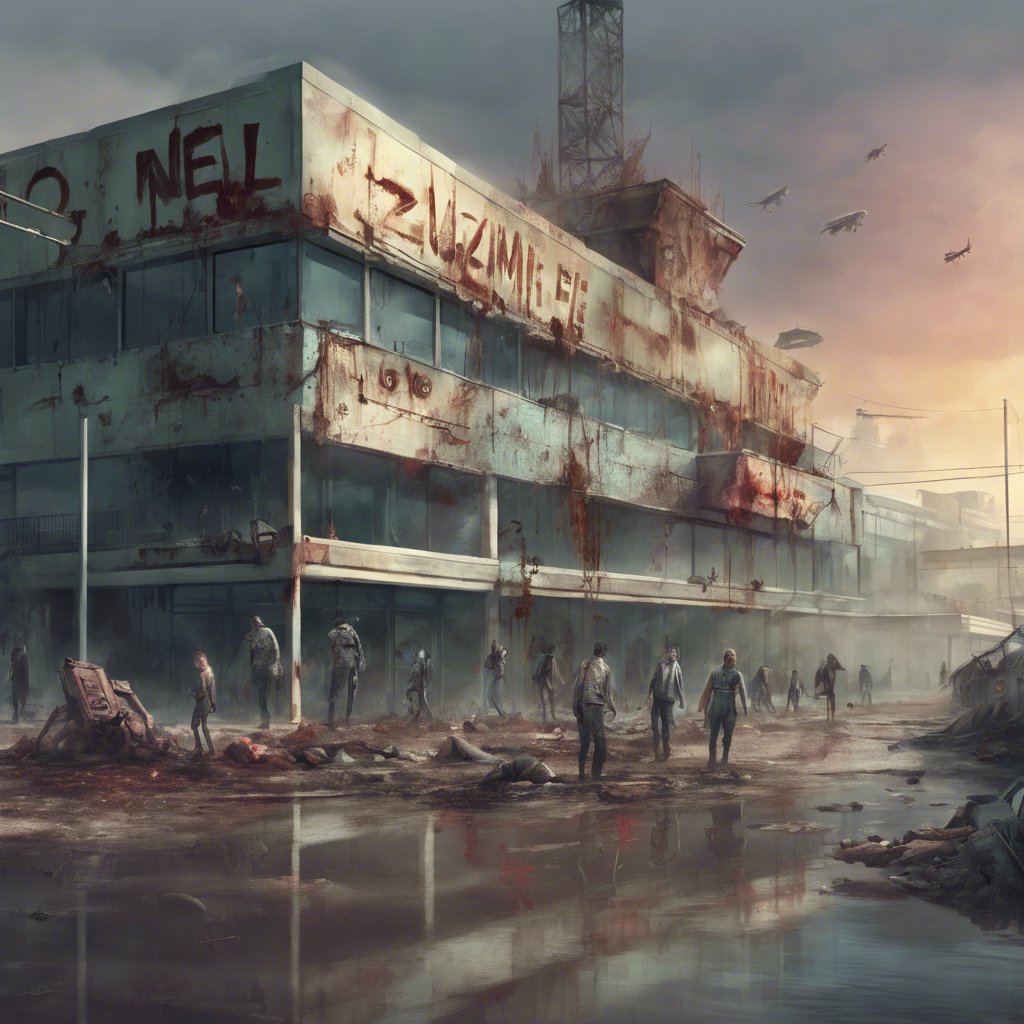 Isolated town with an abandoned Mall, Fanart