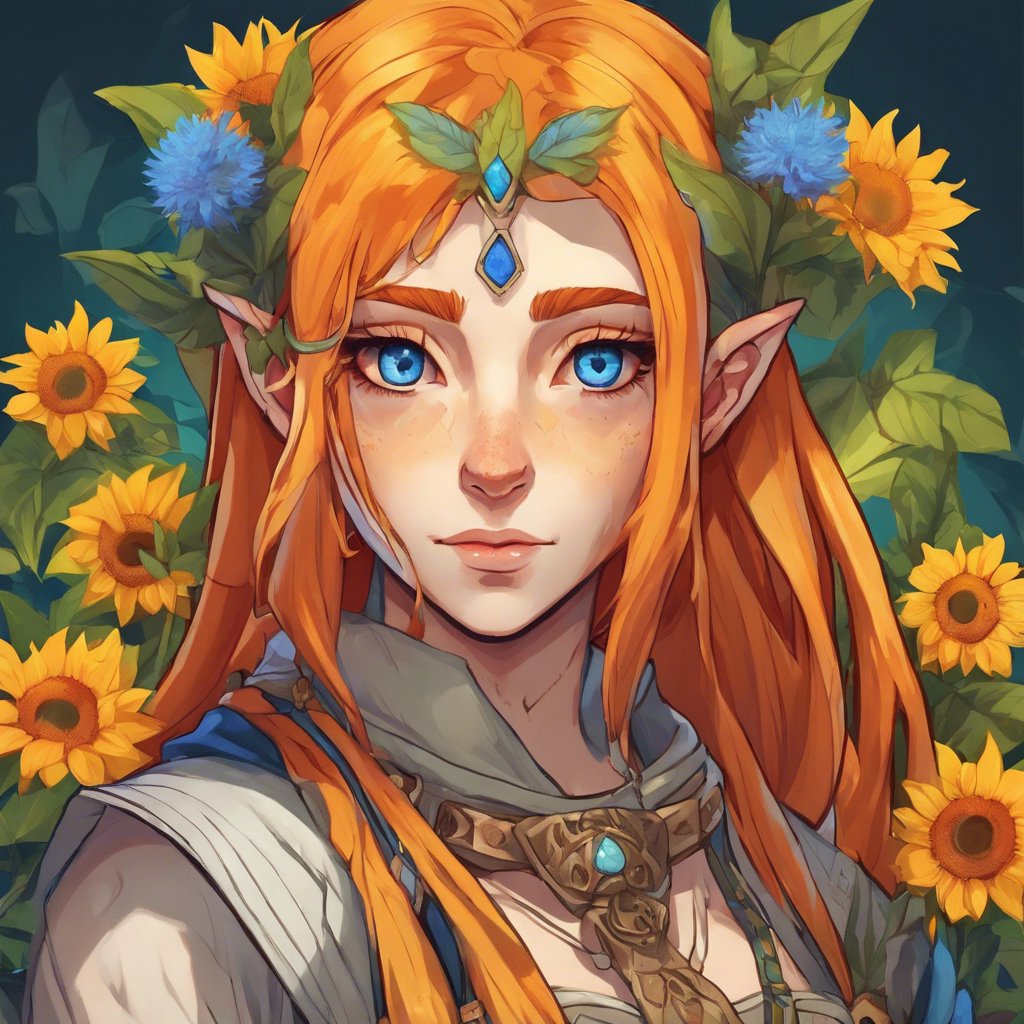Design a character inspired by the Fanart