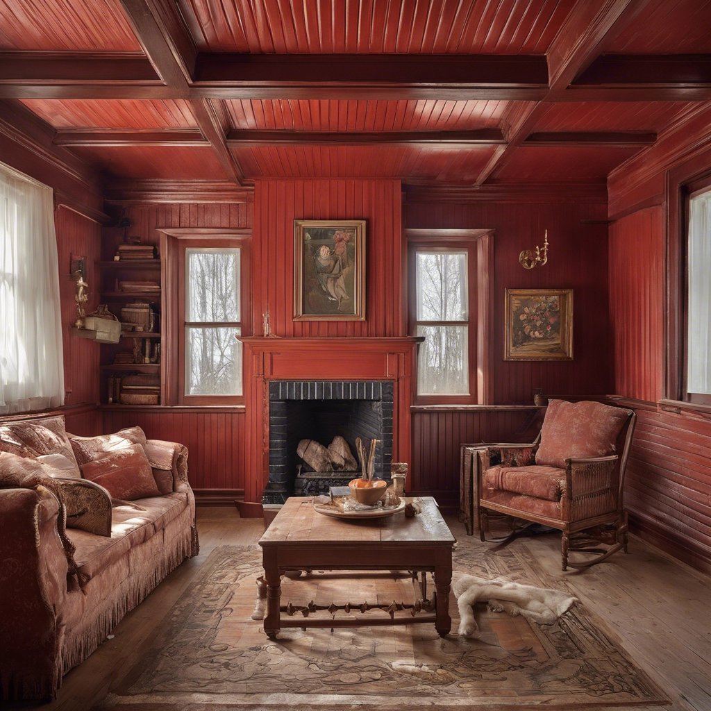 Russian revival traditional design.The walls and Fanart