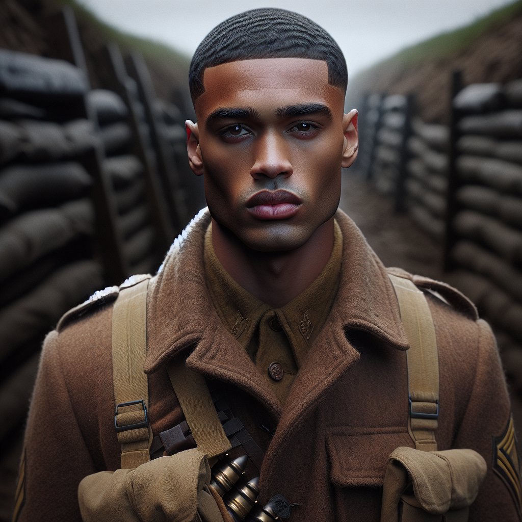 Realistic Style, Portrait, Male Character, Young Fanart