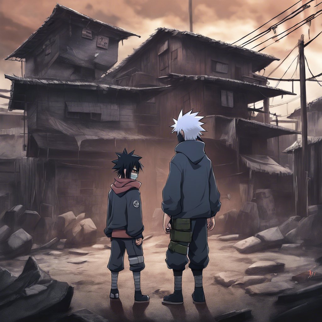 Sasuke age 12 gets a nightmare Fanart