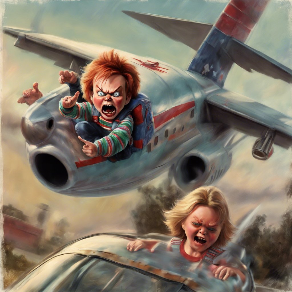 Chucky and Tiffany’s children Glen and | Fanart
