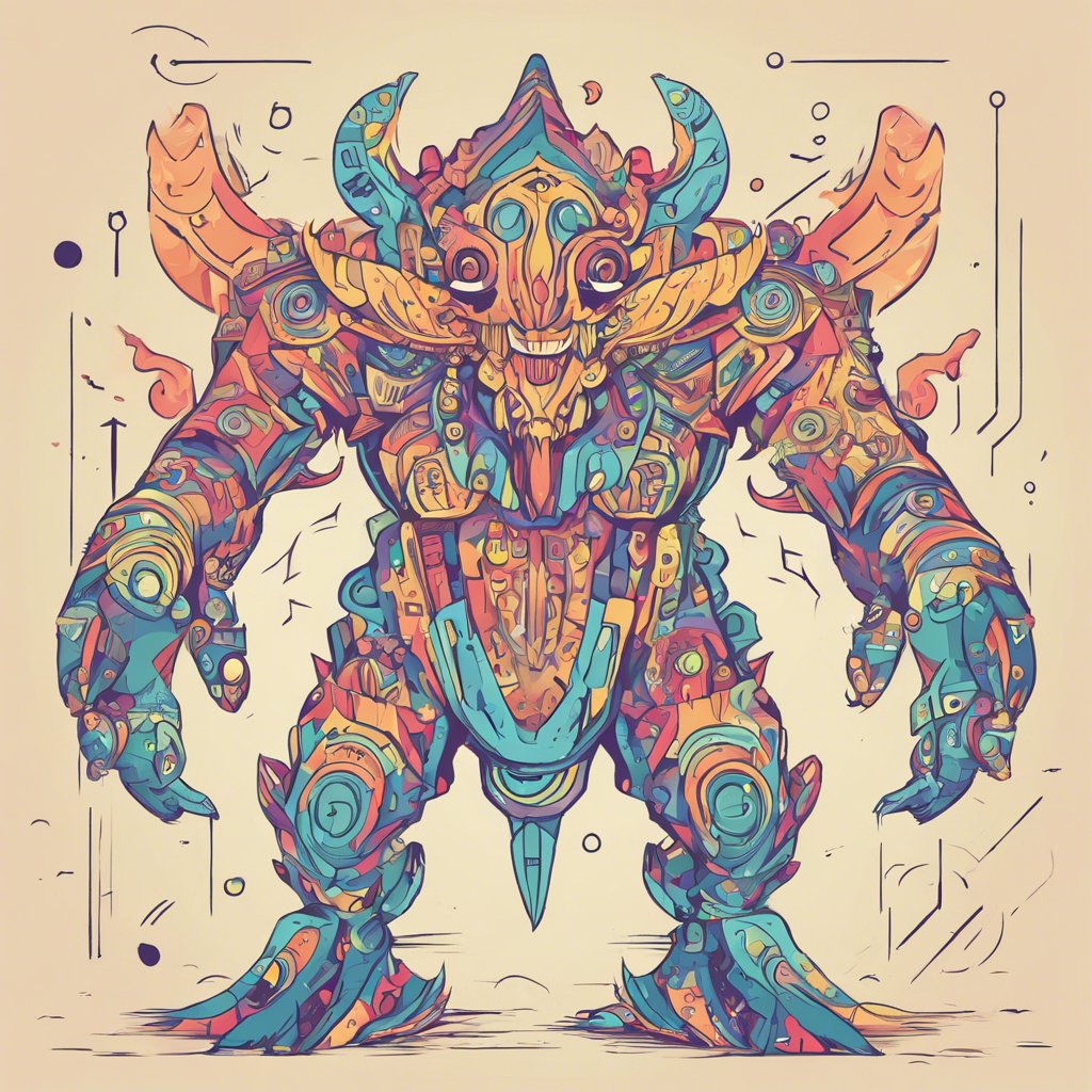 Giant monster Fanart