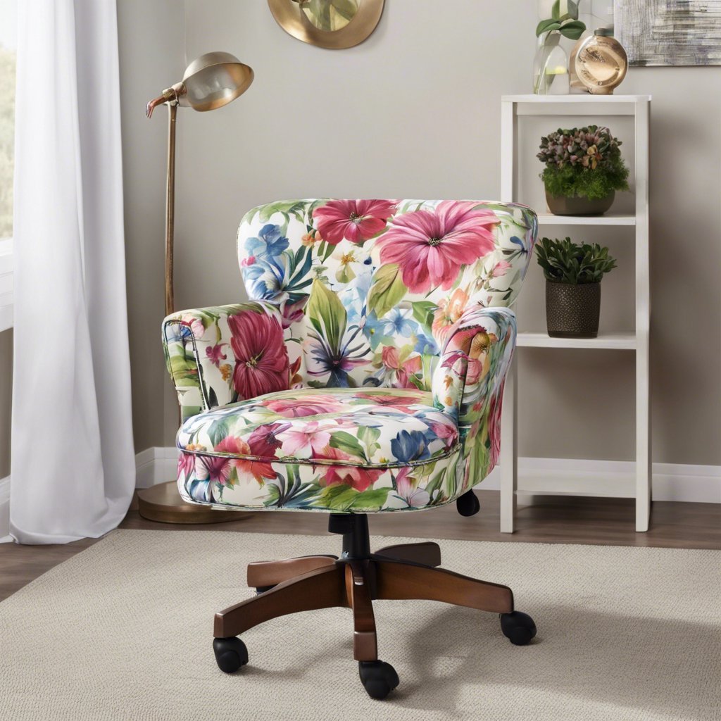 Floral office chair Fanart