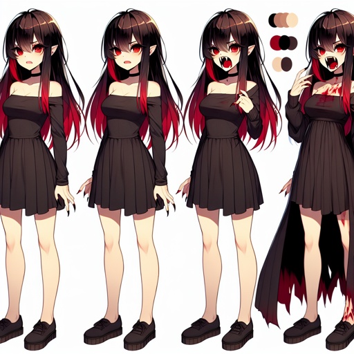 Explore Anime Girl Blood Red Eyes Fanart