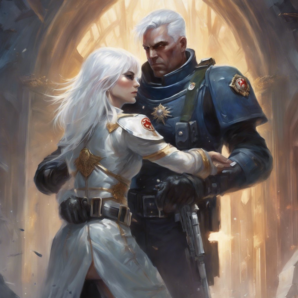A 40k sister of battle | Fanart