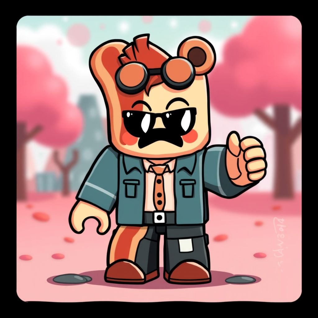 Roblox bacon Fanart