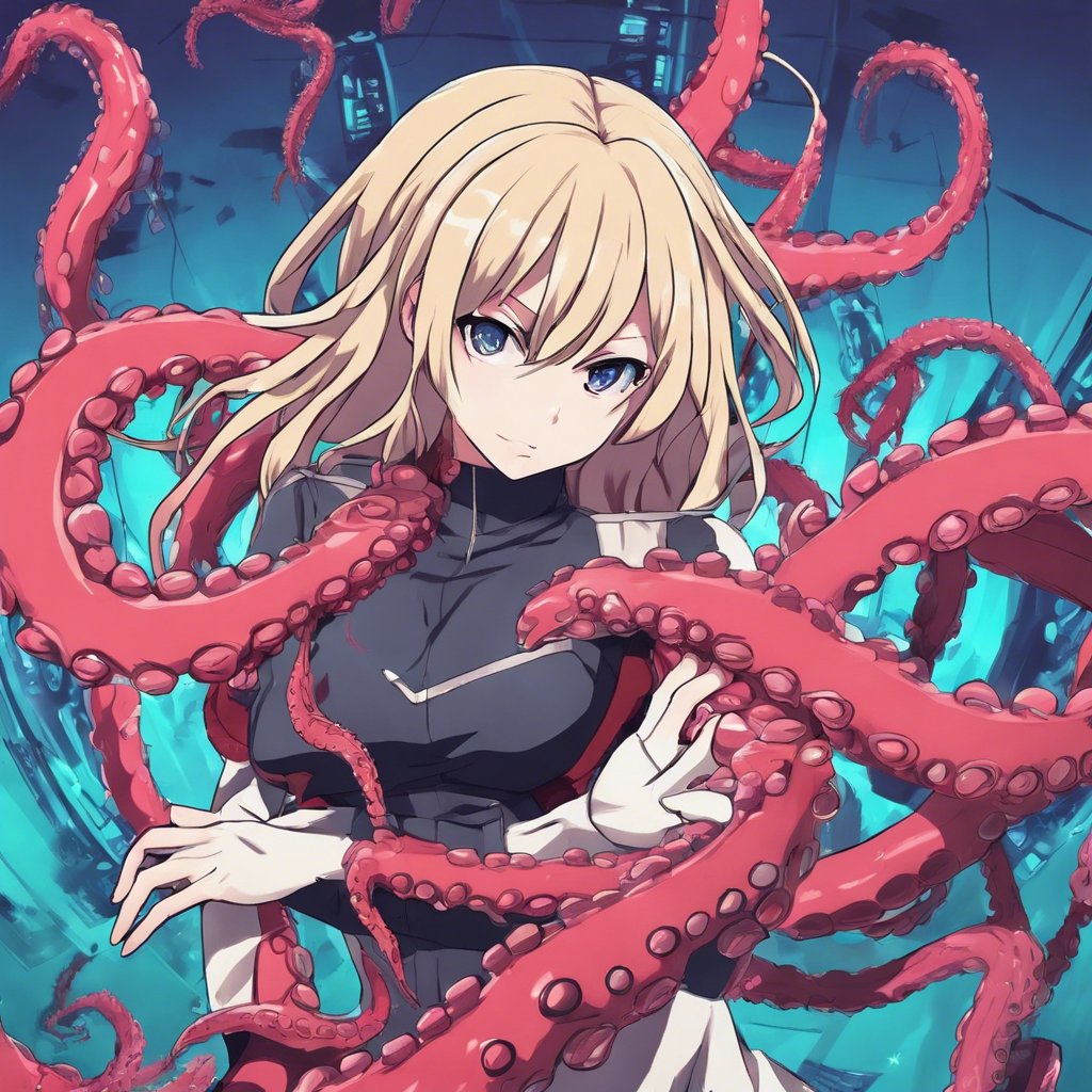 A women but she has tentacles Fanart