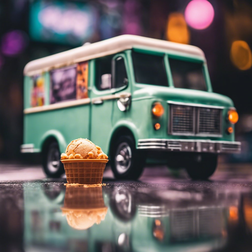 Scooby doo square ice cream truck Fanart