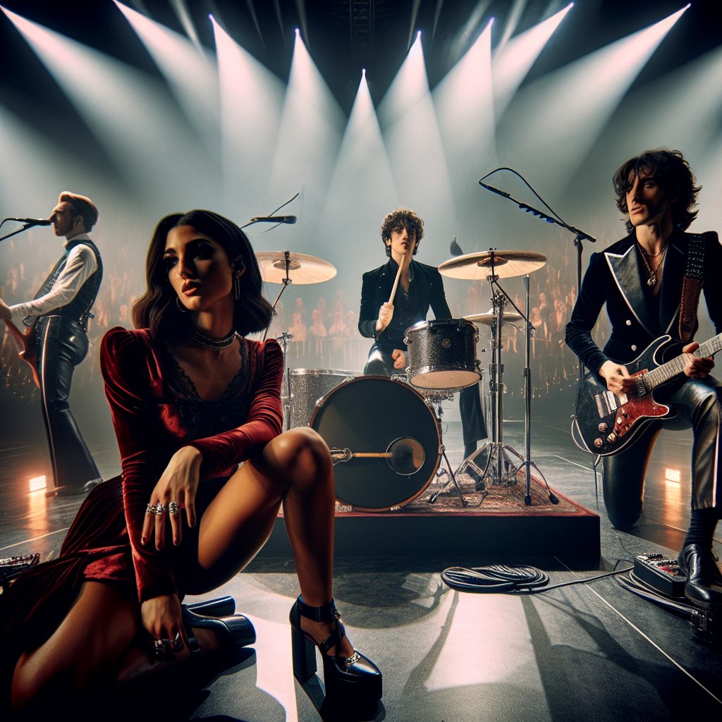 An Italian rock band preforming in | Fanart
