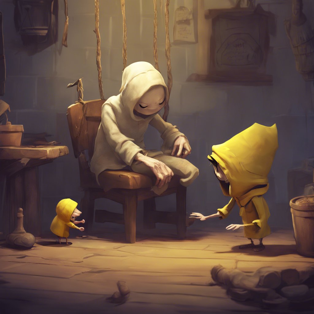 Little Nightmares: Renny is tickled by | Fanart