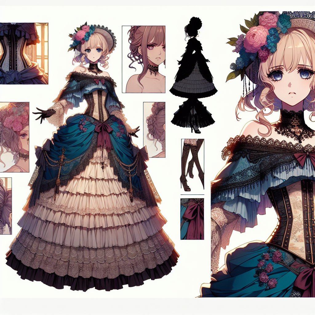 A Victorian lady with a secret Fanart