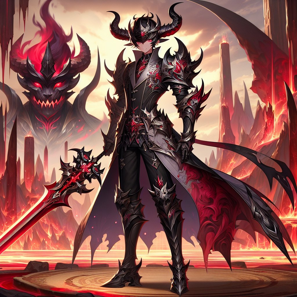Mobile legends bang bang, lancelot, demon Fanart