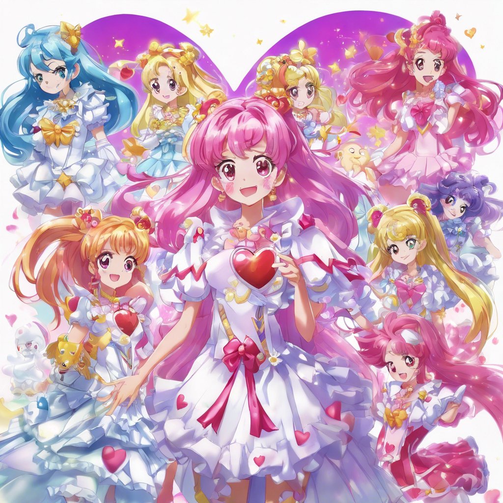 Heart Twinkle Precure Characters Fanart