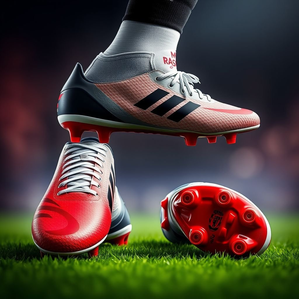 Marcus Rashford soccer cleat Fanart