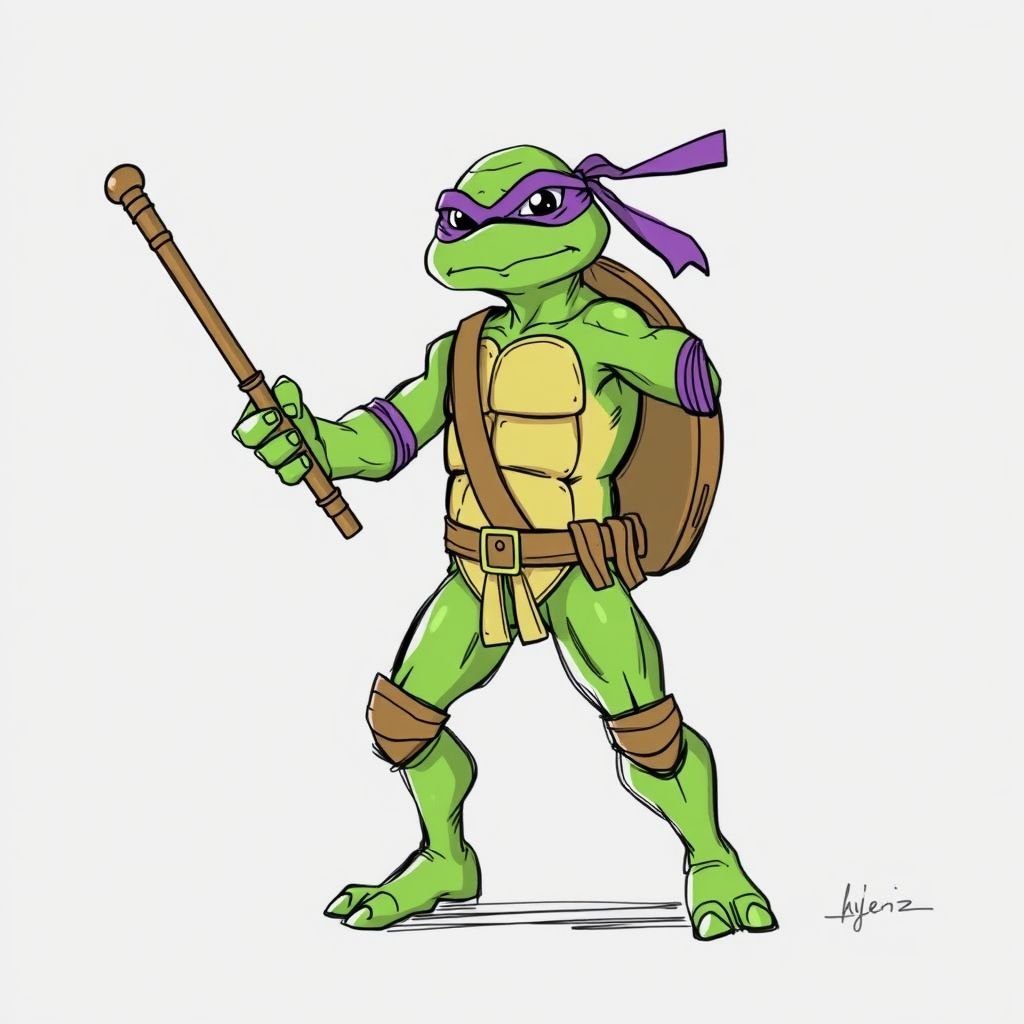 Donatello Rise of teenage mutant ninja Fanart