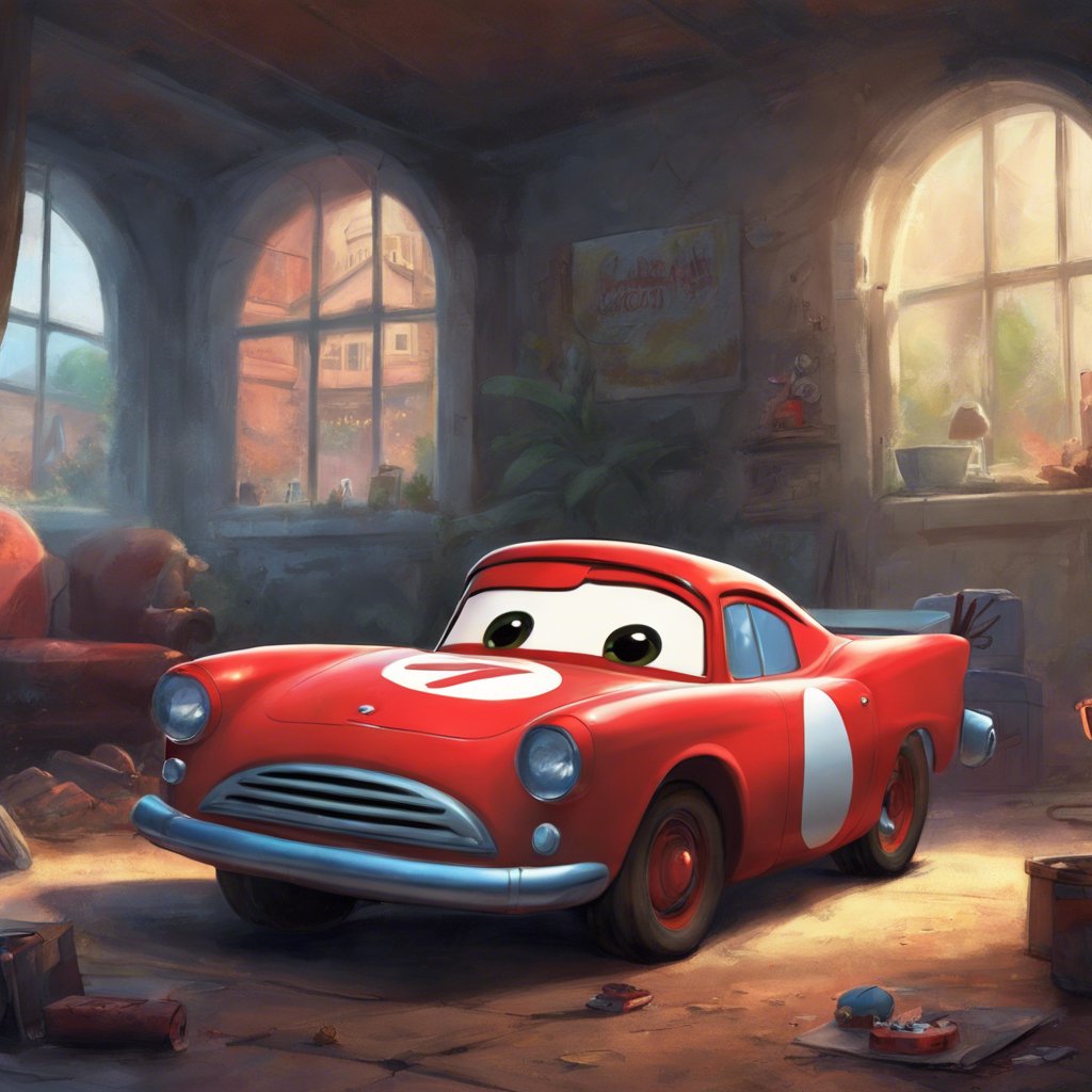 Disney Cars and Super Mario Crossover Fanart