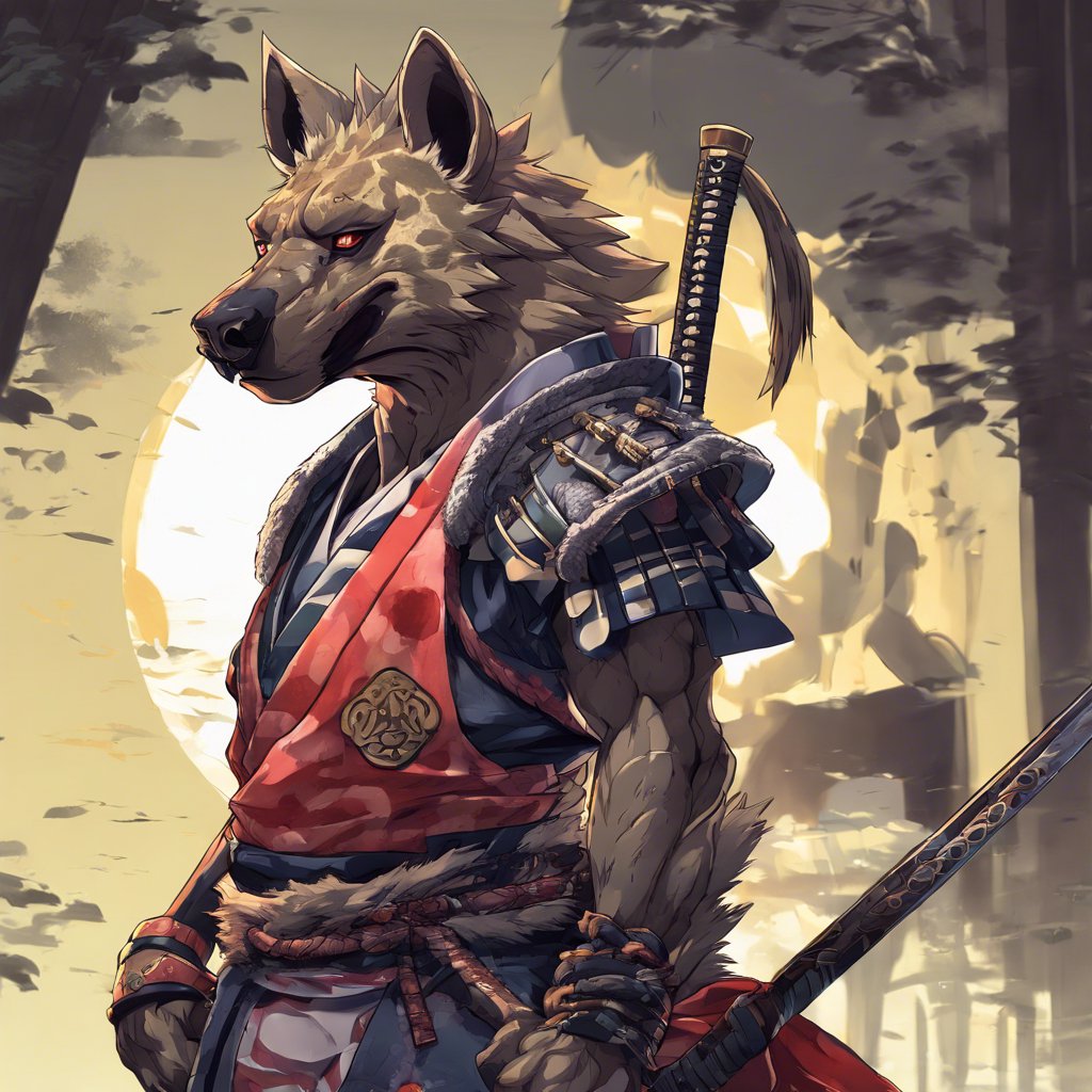 Hyena samurai | Fanart