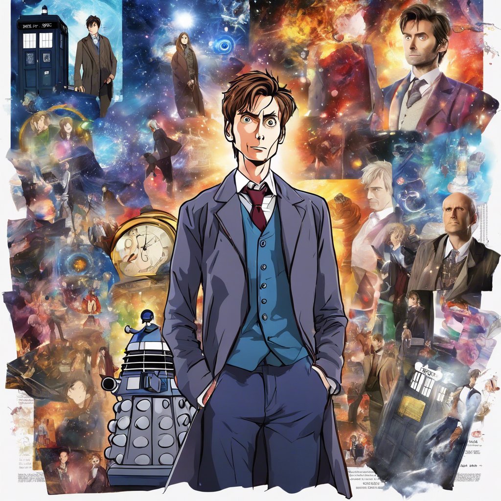Doctor who, time lord, David tennant Fanart