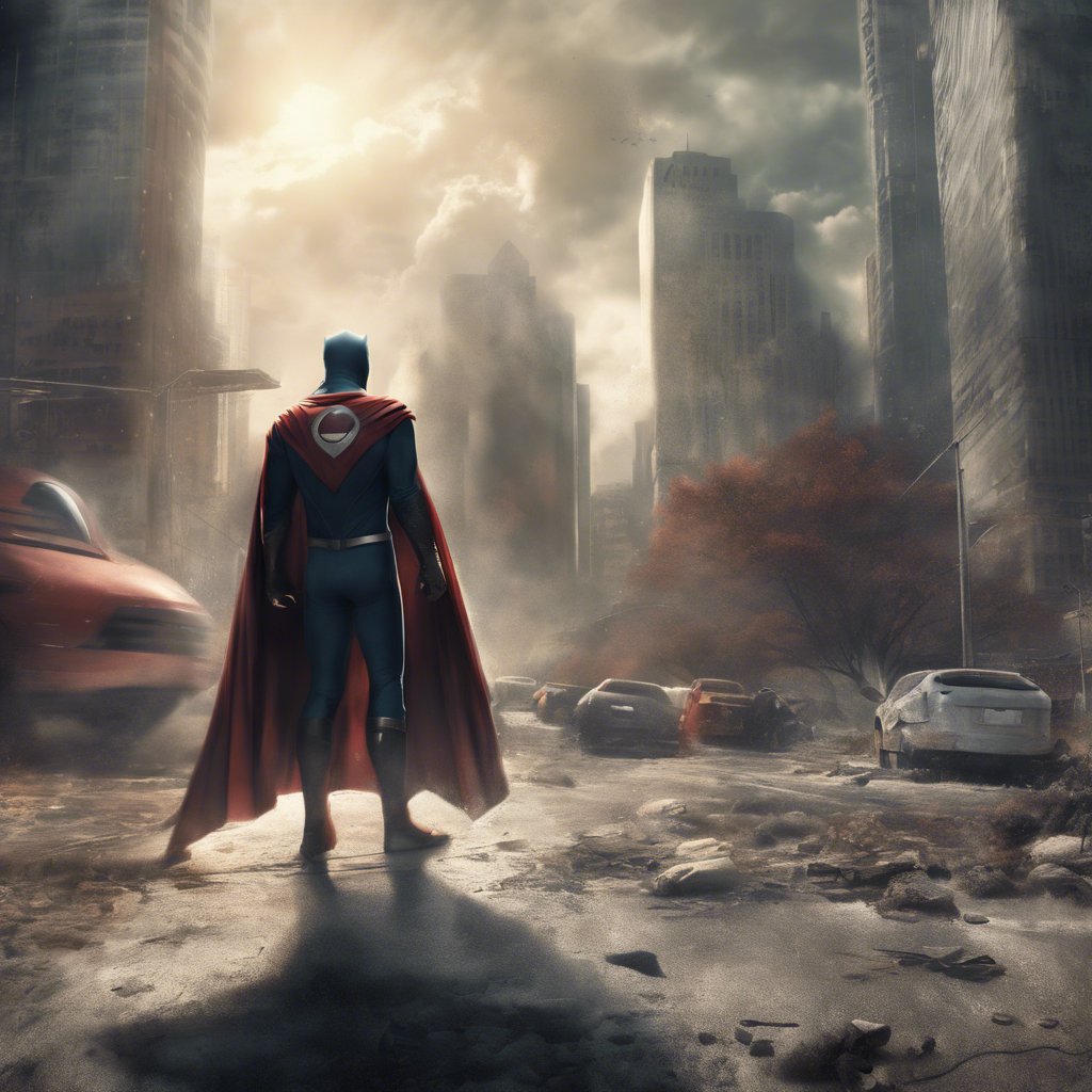 A superhero story where the hero Fanart