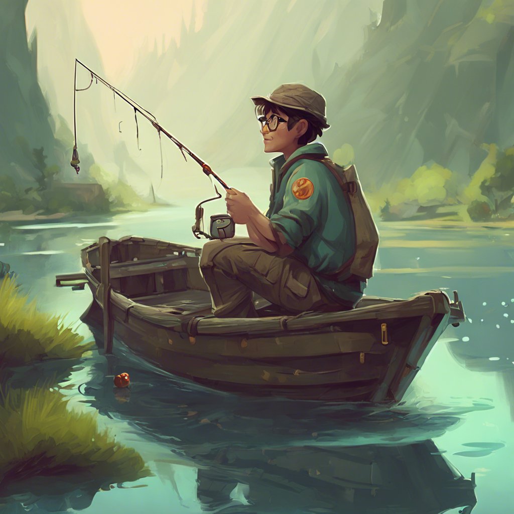 Percy he’s fishing Fanart