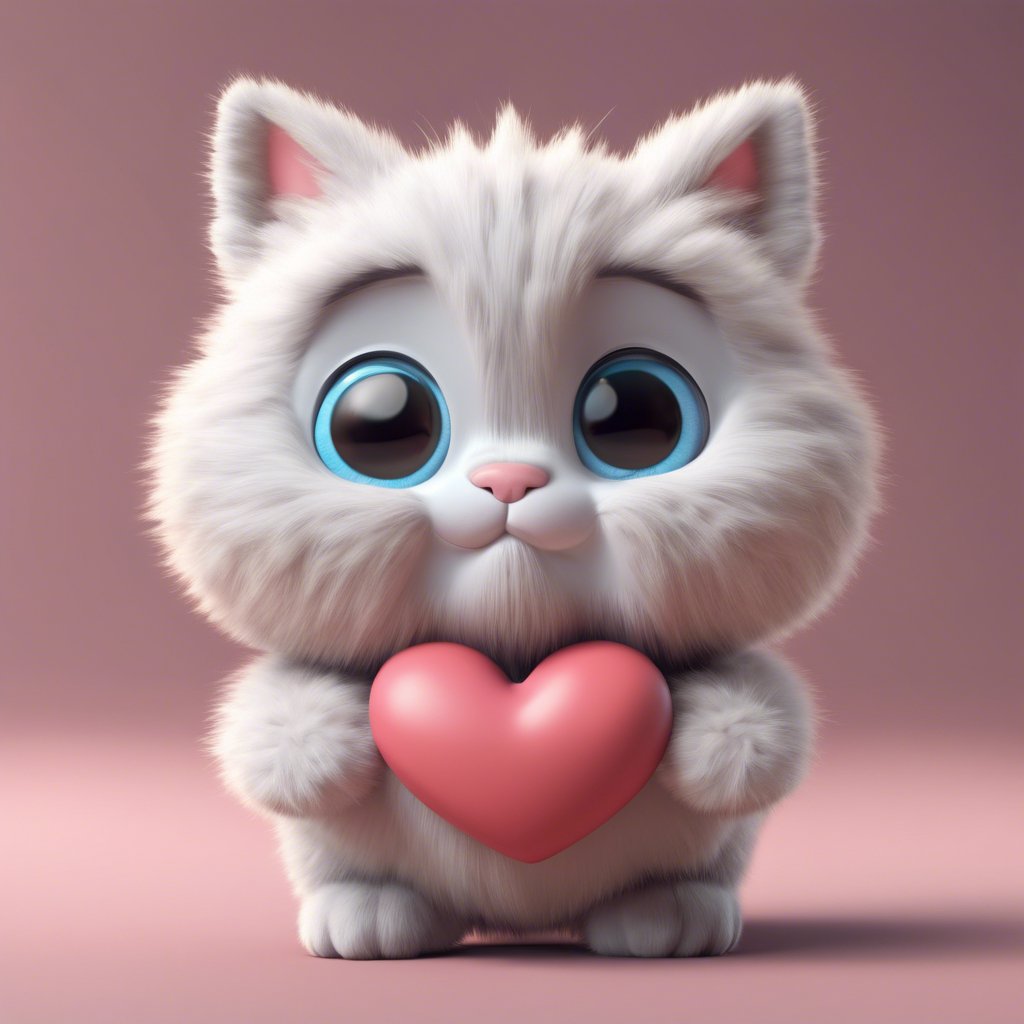 Super cute little kitty with a Fanart