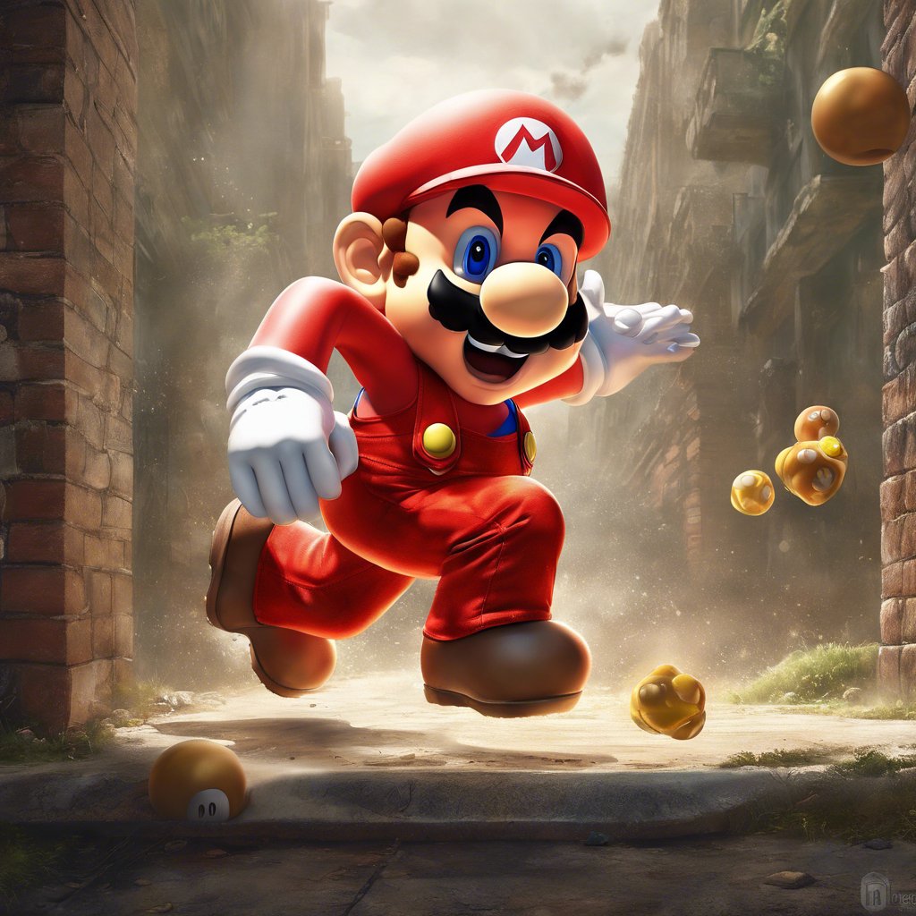 Super Mario: Mario’s Son Throws A | Fanart