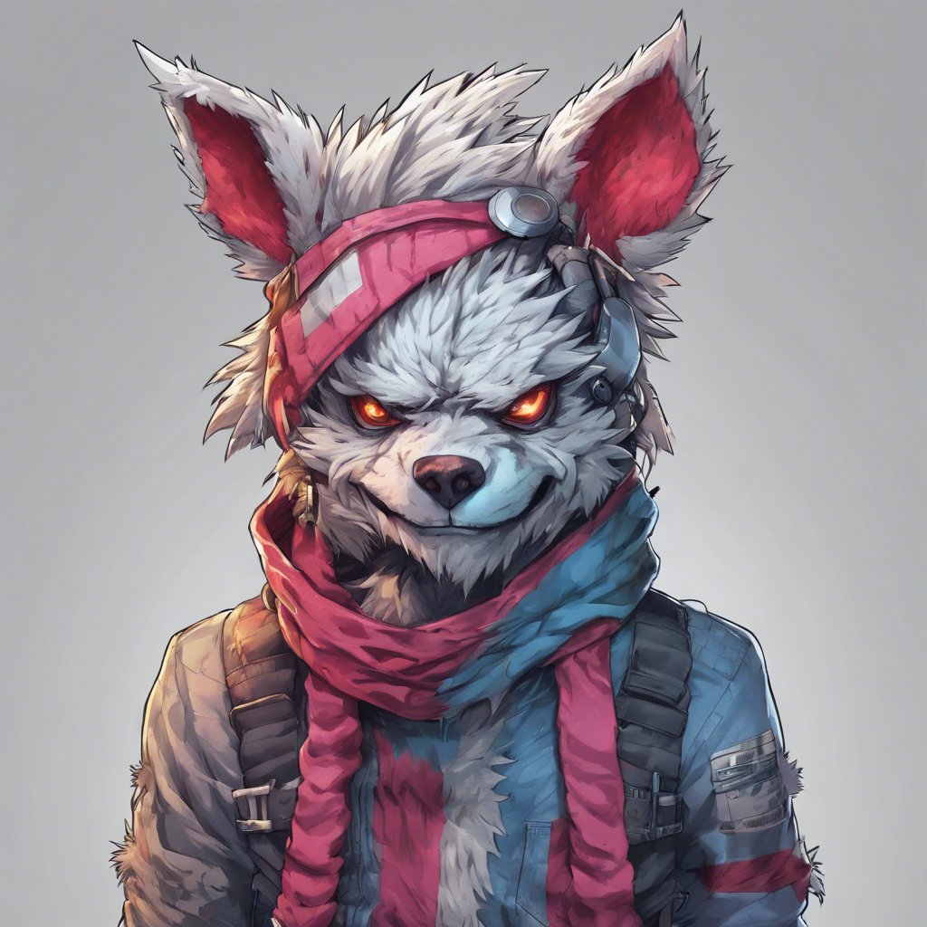 Monster with face wrapped in bandages Fanart