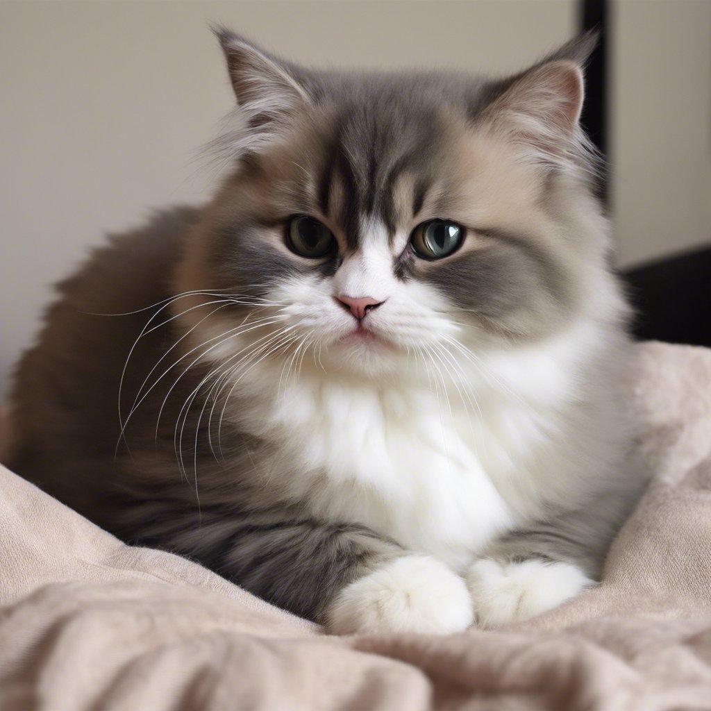 Padtell bachround fluffy fat kitten big Fanart