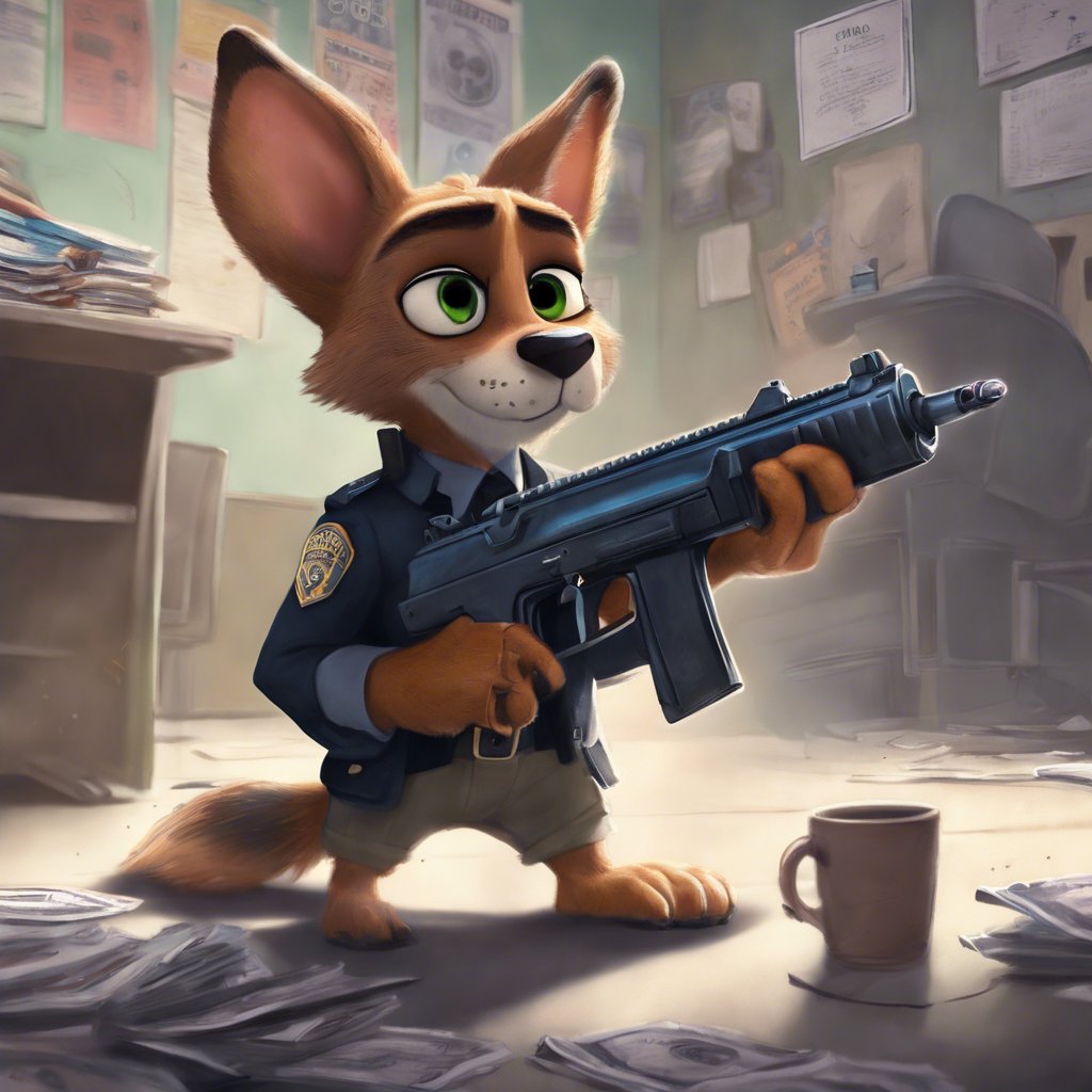 Zootopia tuff puppy crossover fanfiction while Fanart