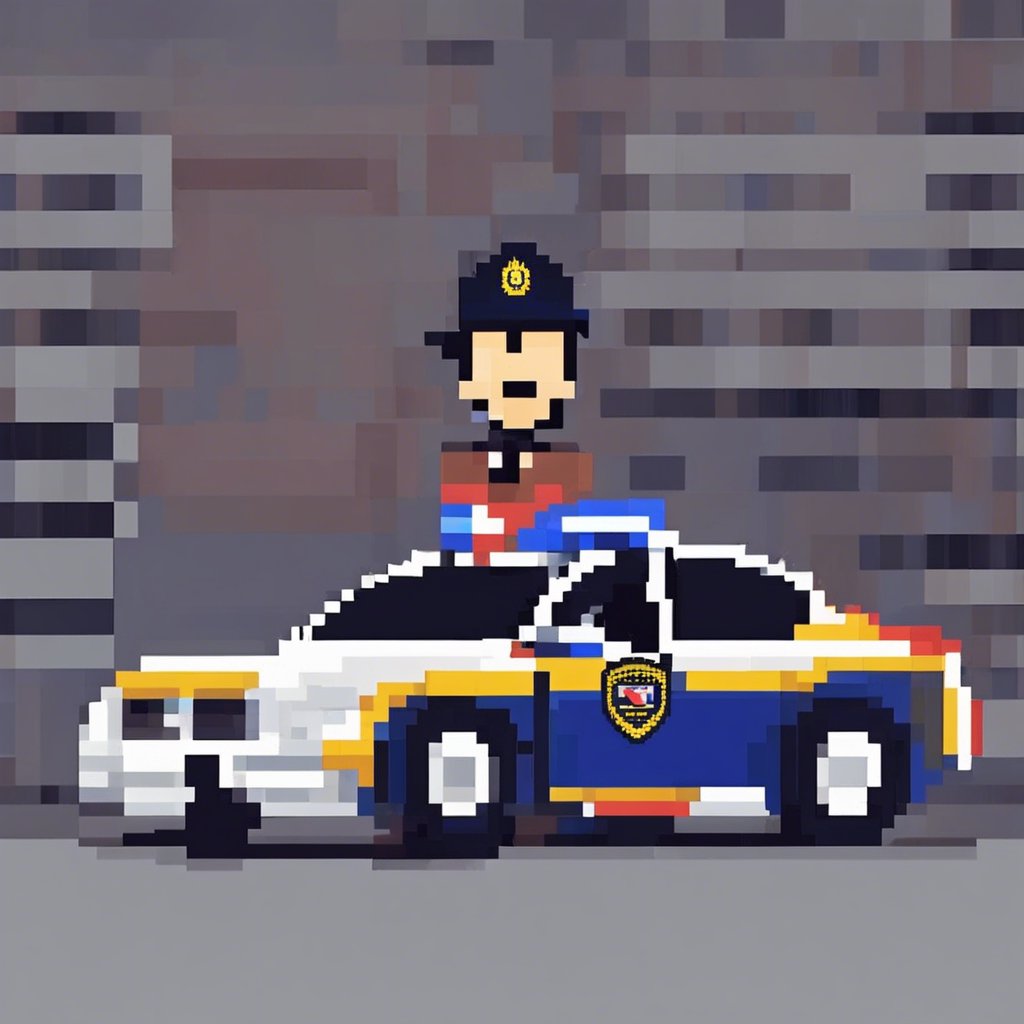 Pdrm police with malaysia flag Fanart