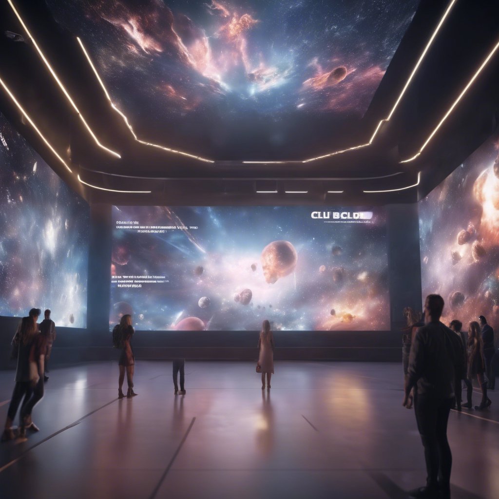 Large futuristic space, expensive and massive | Fanart