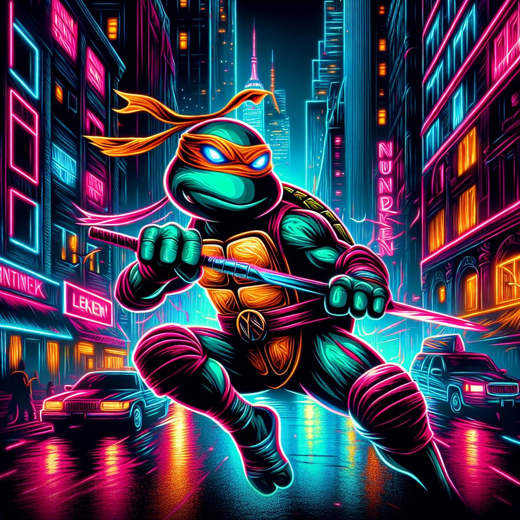 Teenage Mutant Ninja Turtle in New Fanart