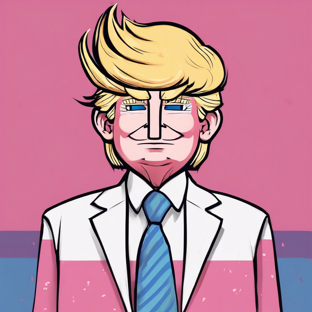 Kawaii Donald trump Fanart