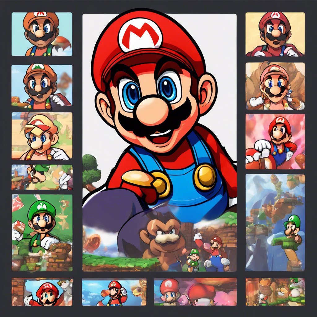 Super Mario Brothers, African-American Fanart