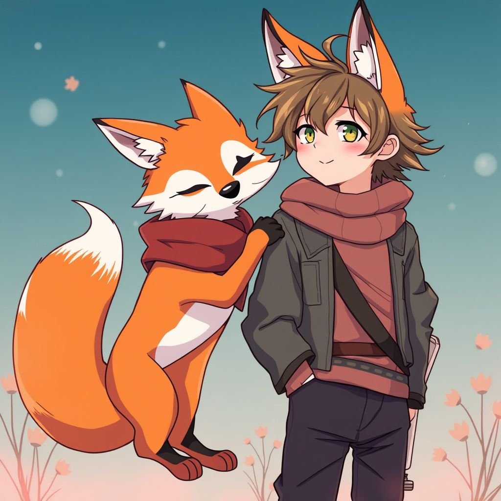 Explore Anime Boy Spirit Fox Fanart