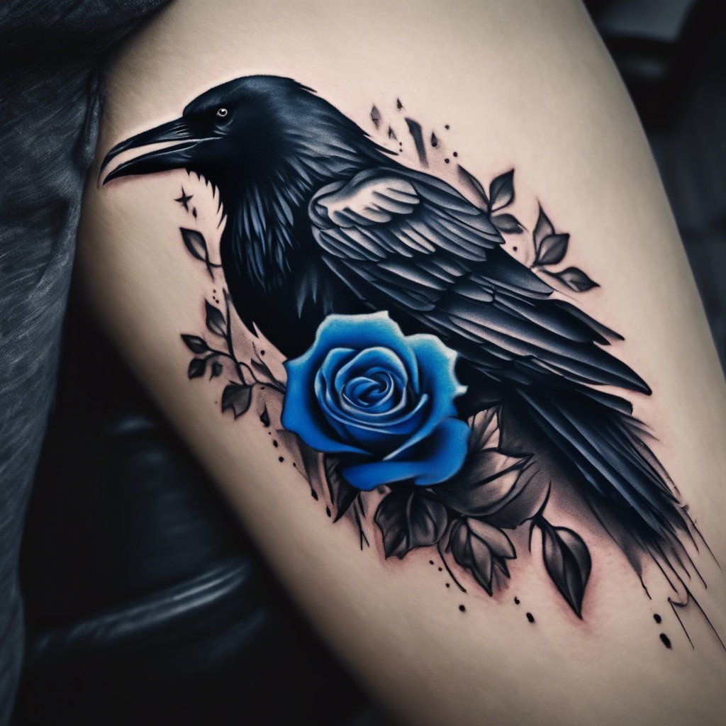 Sleeve with a crow and a | Fanart