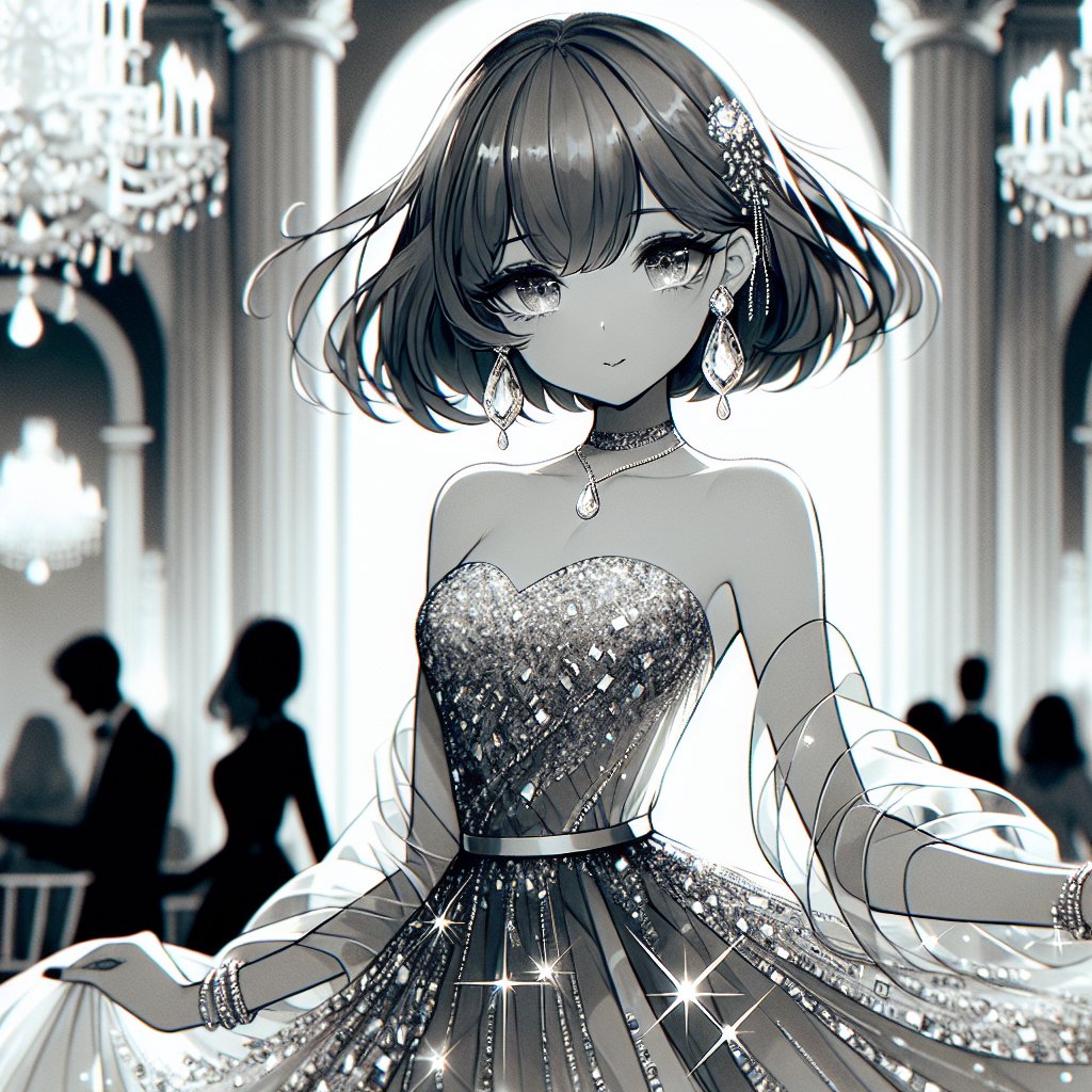 Anime Girl With No Color: Anime Fanart