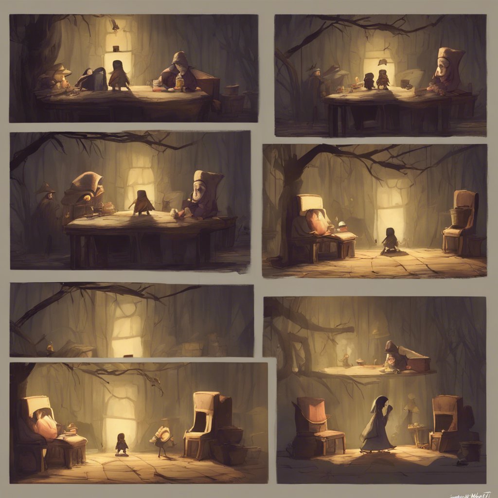 Little Nightmares: Lez, S, Ember, Lily, Fanart