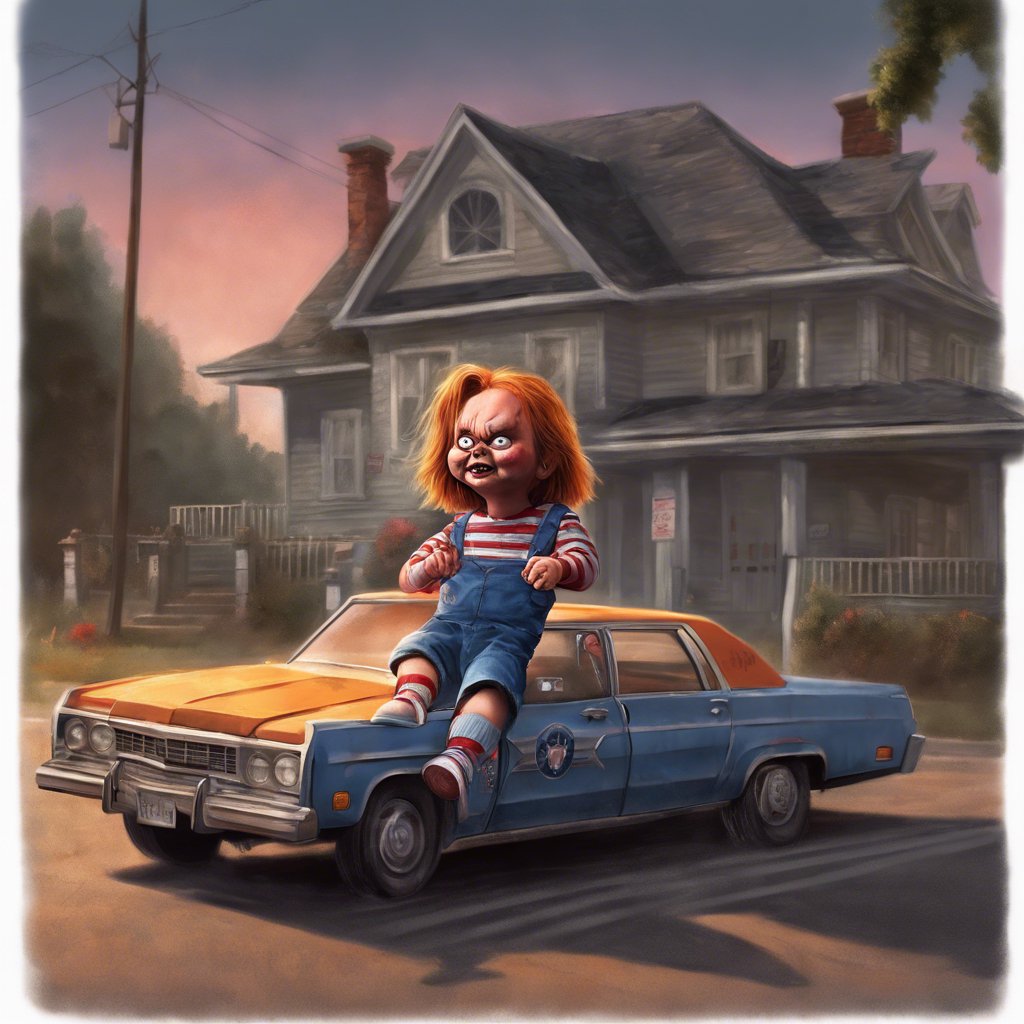 Chucky spanks his daughter Glenda for | Fanart