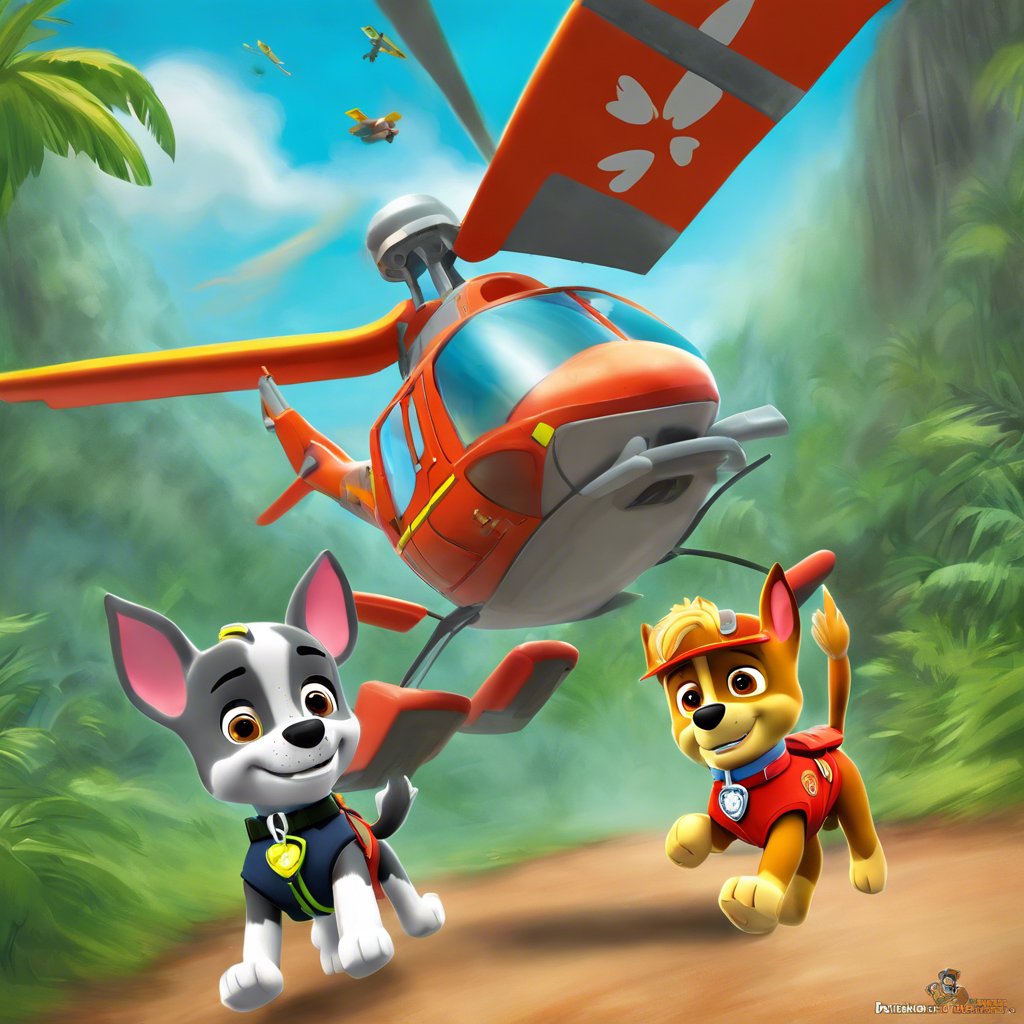 Paw patrol brandy and Mr whiskers | Fanart