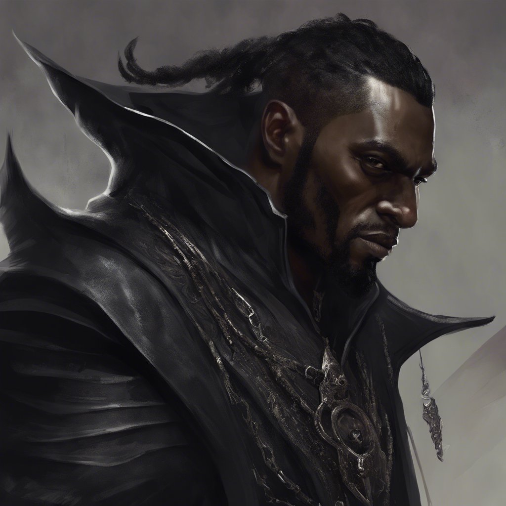 A handsome black villain | Fanart