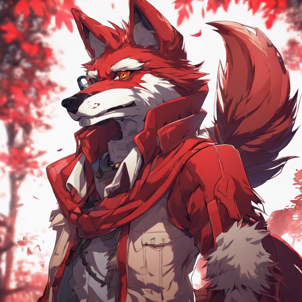 Red wolf Fanart