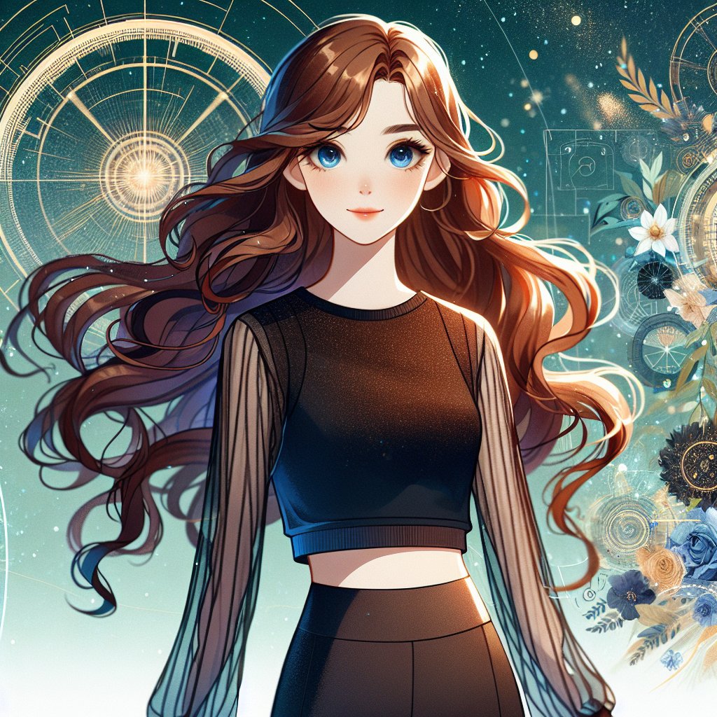 Beautiful 19 year old girl, long Fanart