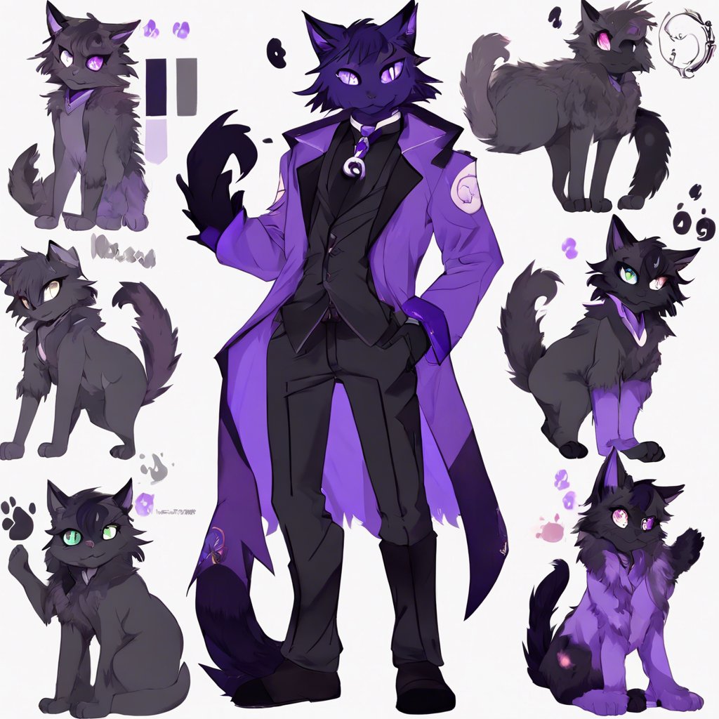 *My character is ash who is | furry.ai