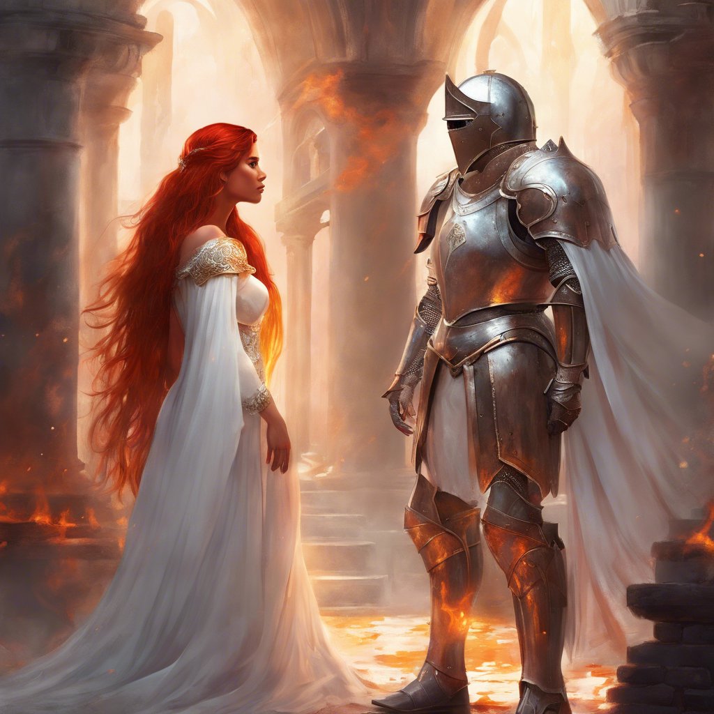 A Latina princess talking to a Fanart